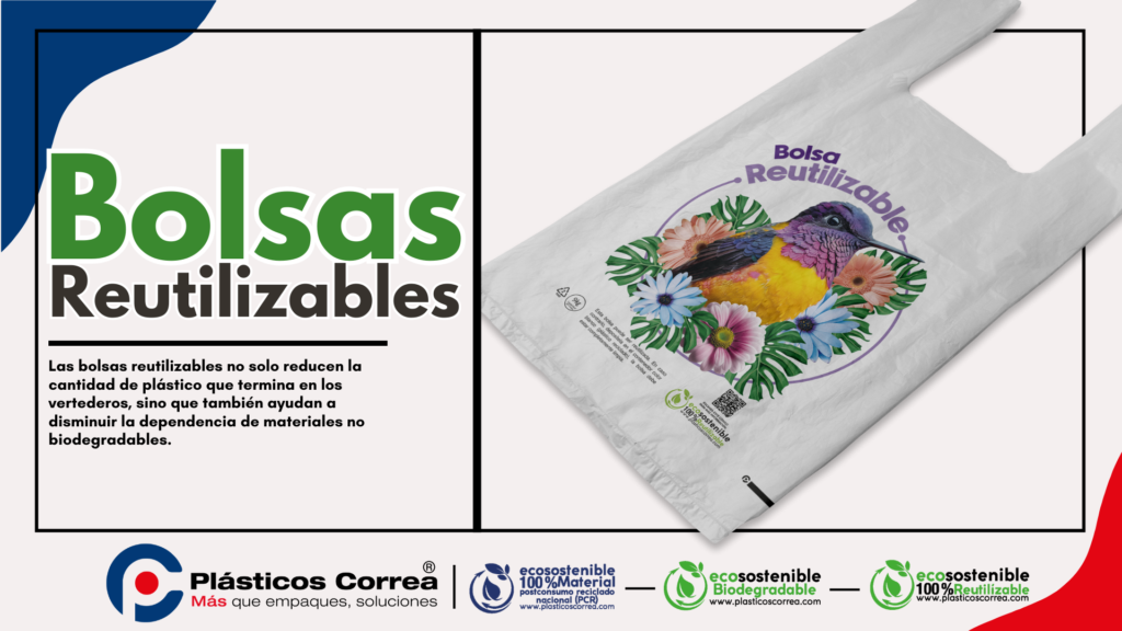 Bolsas reutilizables - Empaques reutilizables